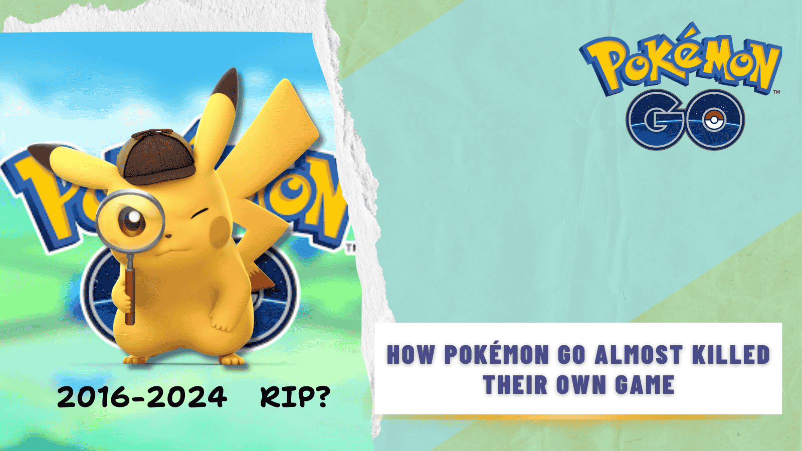 How Pokémon GO Almost Killed Their Own Game – Pokemon Go Map | Blog